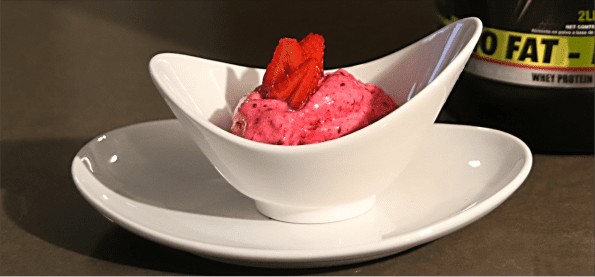 Helado Frutos rojos