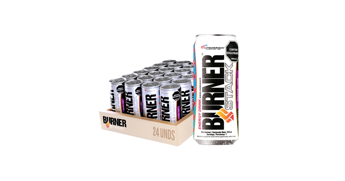 Burner Stack Lata - Bebida energizante